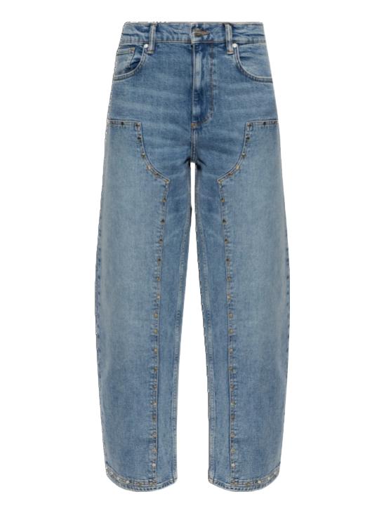 ALLSAINTS ALLSAINTS Sadie Wide-Leg Jeans with Stud Detailing