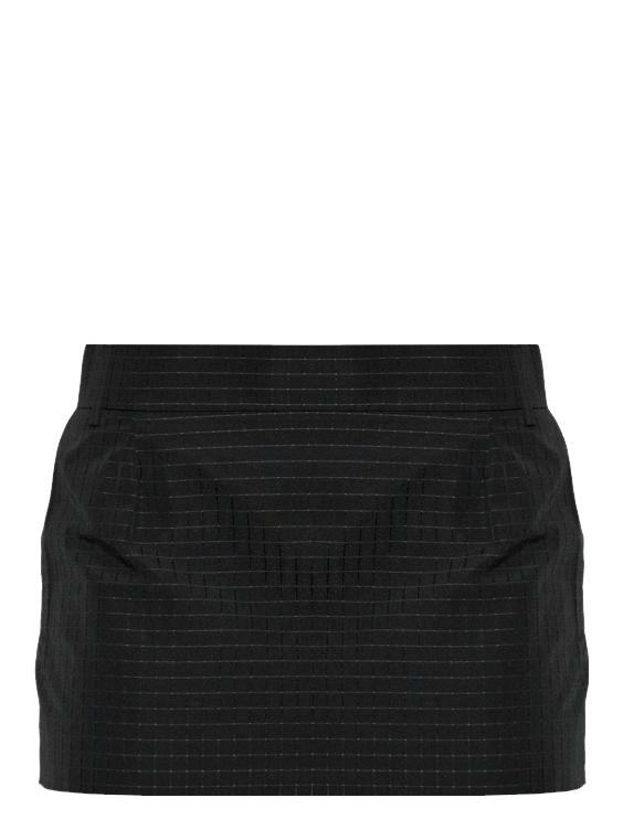 VIVIENNE WESTWOOD Vivienne Westwood Tailored Mini Skirt with Geometric Check Pattern
