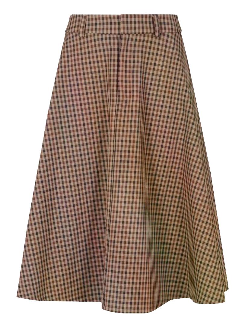 MAISON MARGIELA Maison Margiela Checked Wool-Flannel Mini Shirt Dress