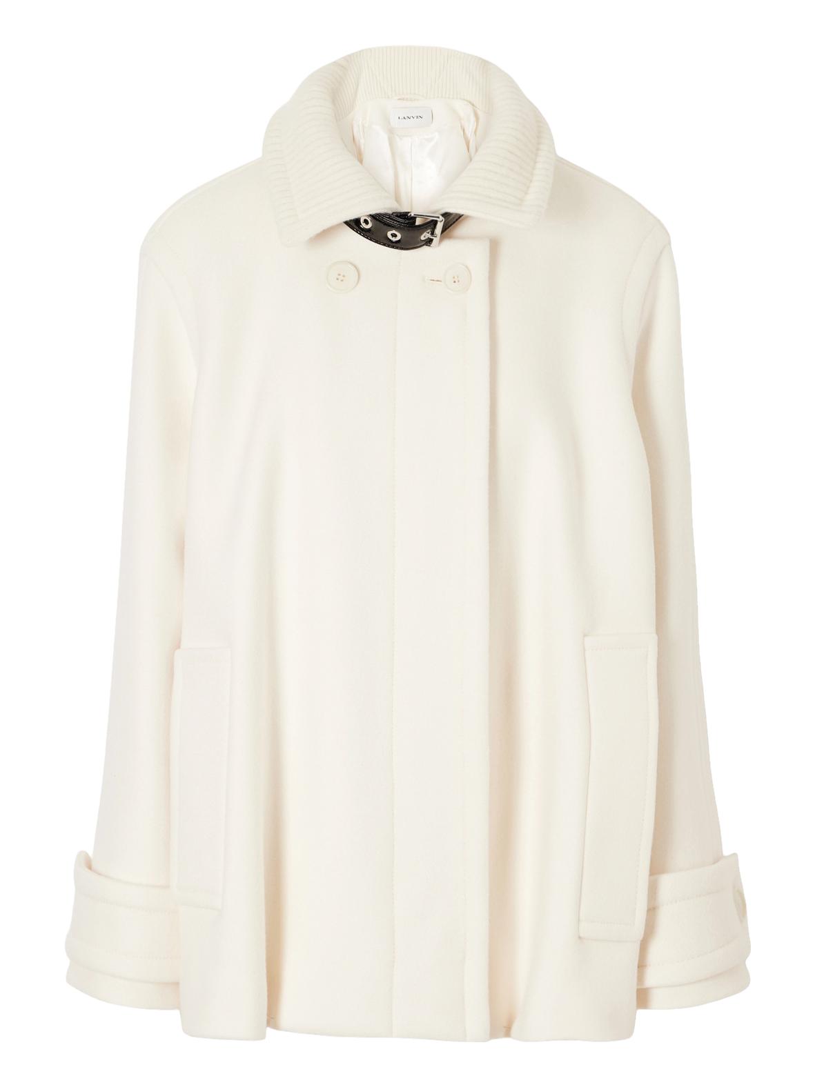 LANVIN Lanvin Belted Wool Trench Coat
