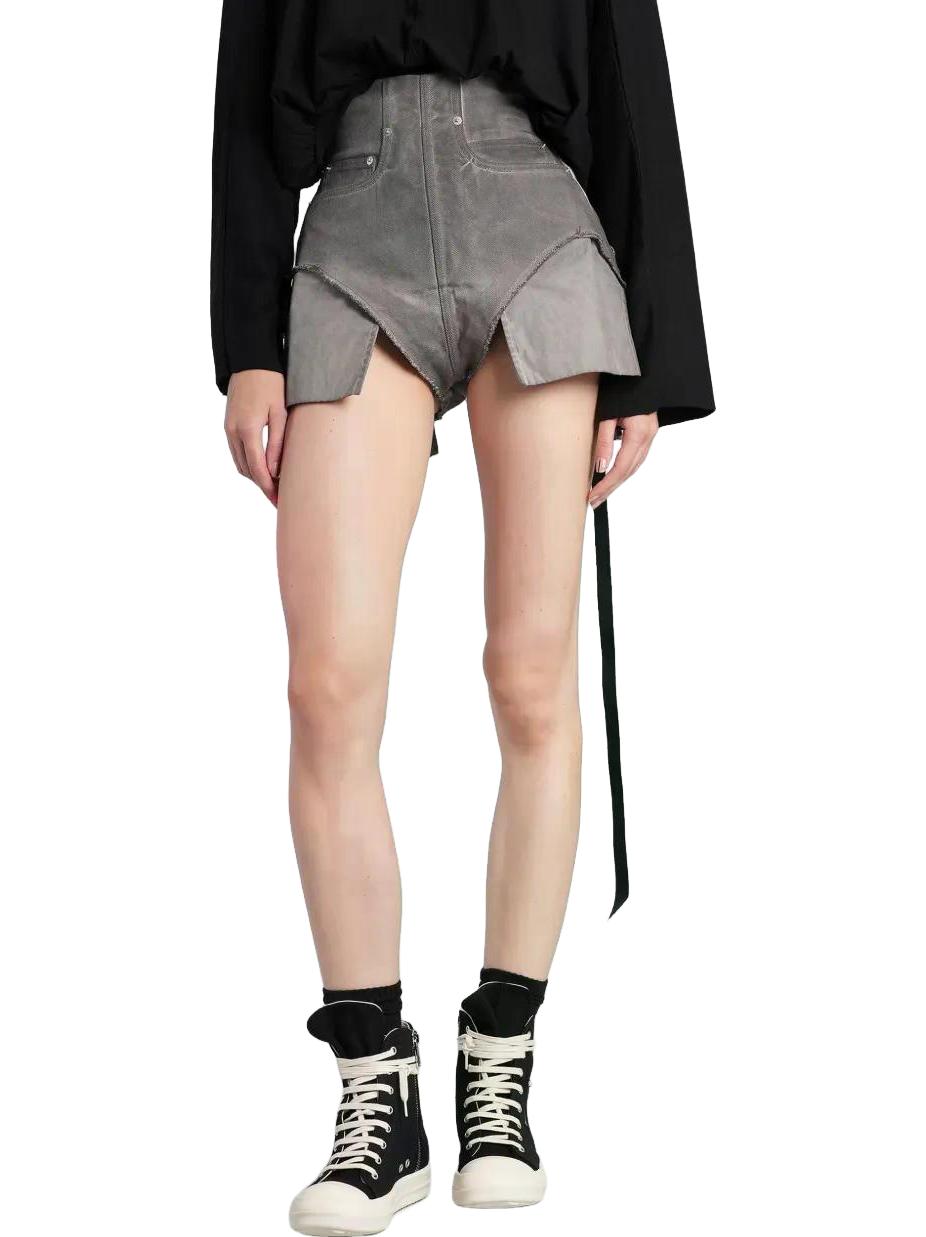 RICK OWENS Rick Owens DRKSHDW High-Waisted Denim Cut-Offs