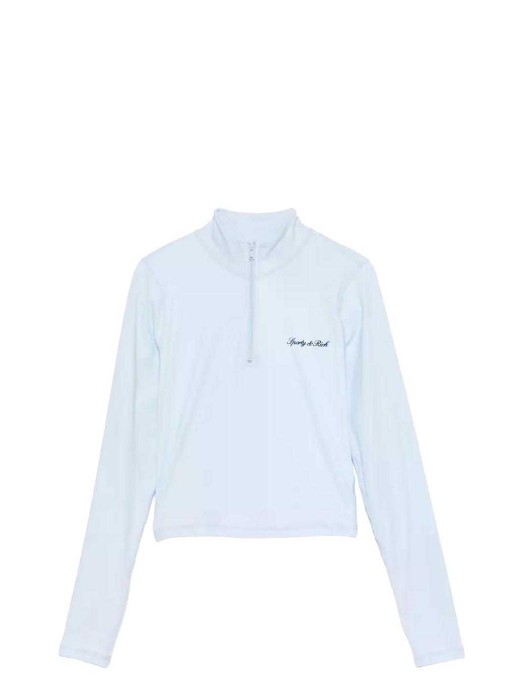 ALO ALO Lightweight Track Pullover Top