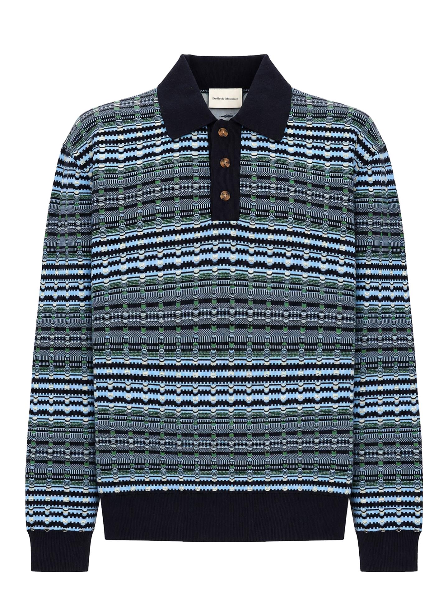 DROLE DE MONSIEUR polo in maglia coogi