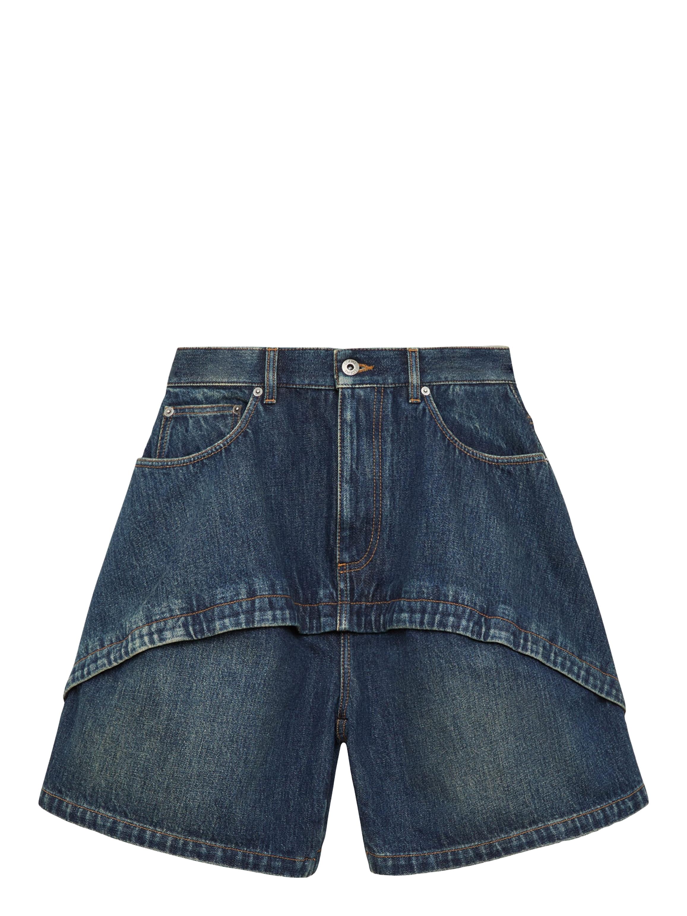 LOEWE Loewe Panelled Denim Shorts