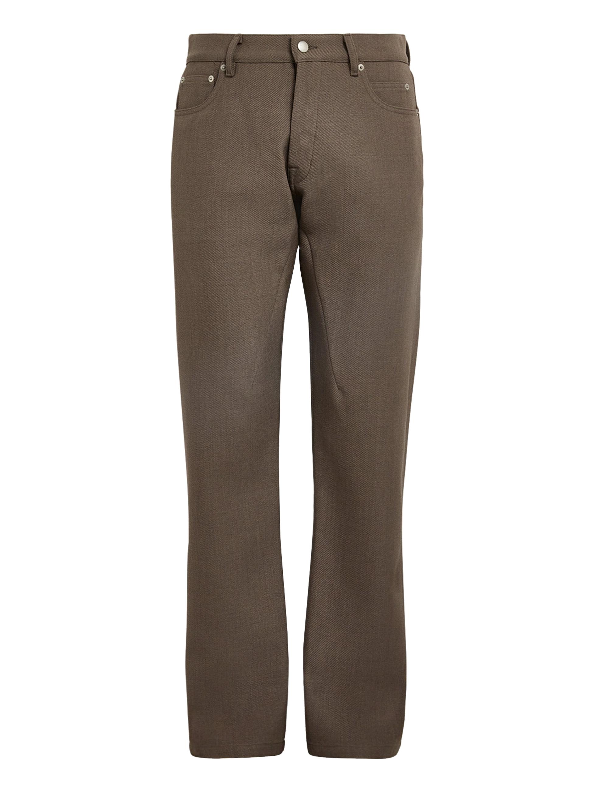 RICK OWENS Rick Owens Wool Twill Wide-Leg Trousers