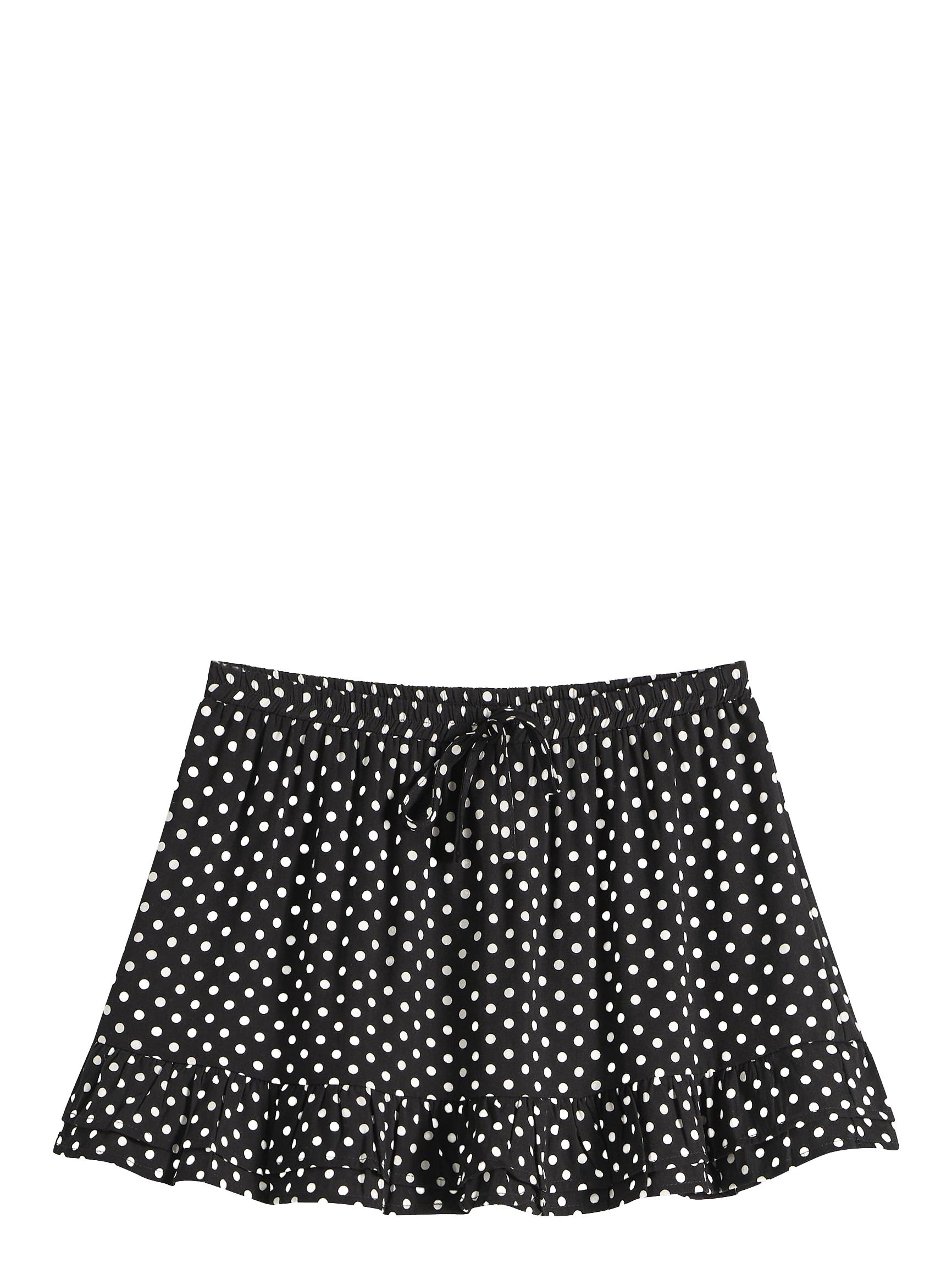 I.AM.GIA I.AM.GIA Polka Dot Lace Trim Halter Top