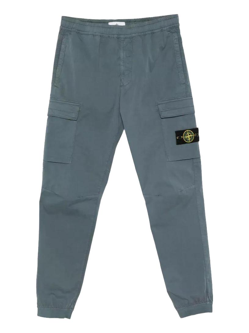 STONE ISLAND Stone Island Logo Patch Cargo Pants