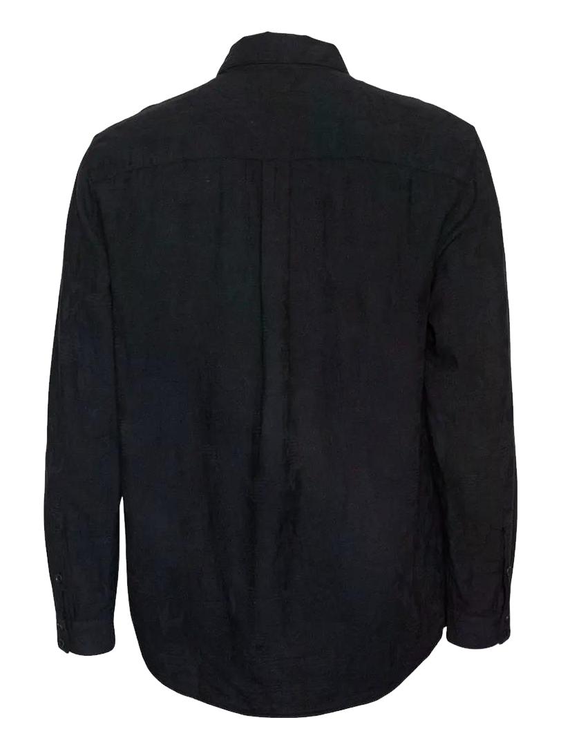 Y3 Long-sleeve shirt with decorative stitching