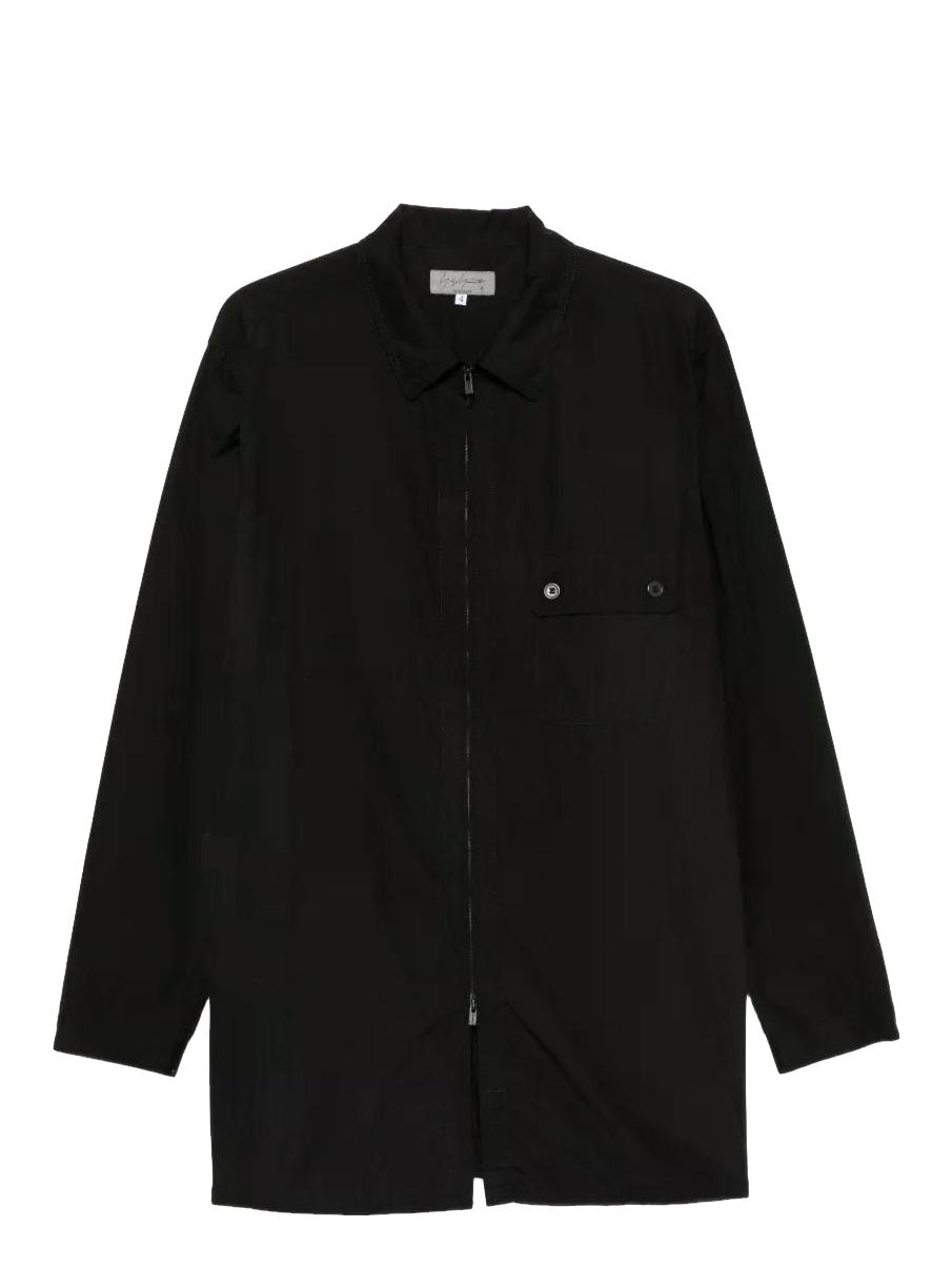 YOHJI YAMAMOTO zip-fastening flap-pocket shirt