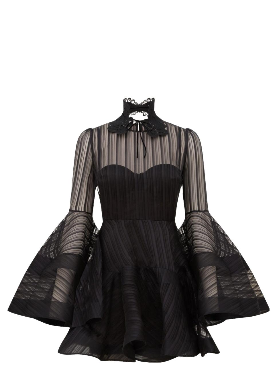 ZIMMERMANN Zimmermann Valiant Lantern Mini Dress