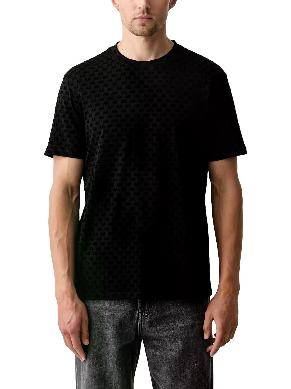 ARMANI EXCHANGE logo-patterned t-shirt