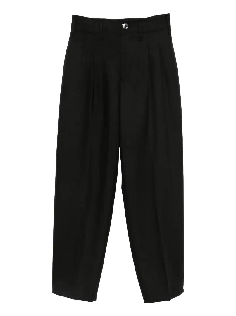 AMI AMI Paris Pleated Straight-Leg Trousers