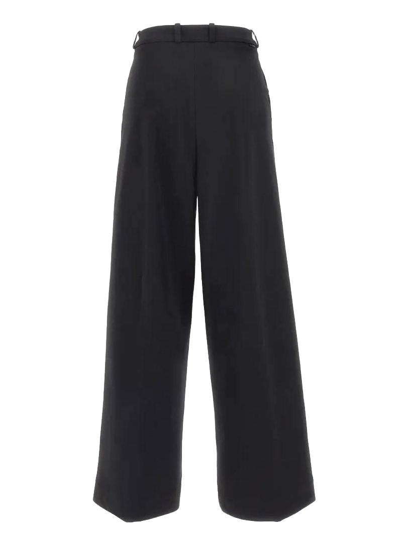 MAX MARA Max Mara Studio Zebra Print Bow-Tie Collar Blouse