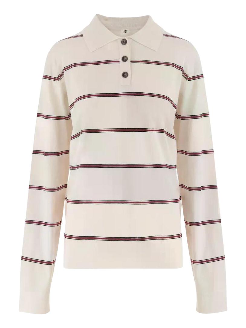 KALLMEYER Kallmeyer Blake Rugby Polo - Striped Long Sleeve Cotton Shirt