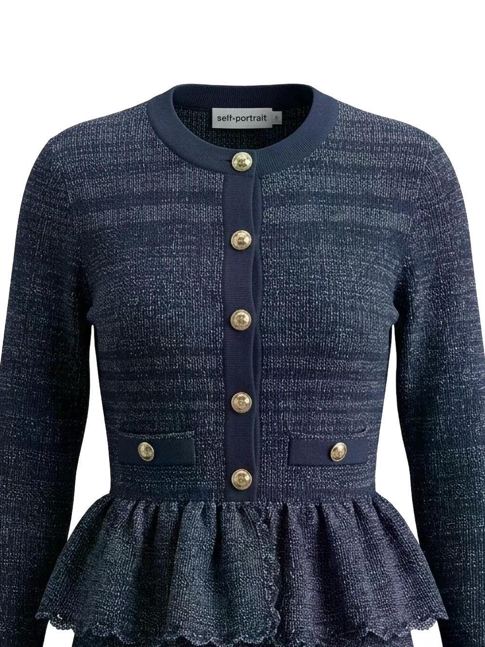 CECE DUPRAZ Denim Miniskirt