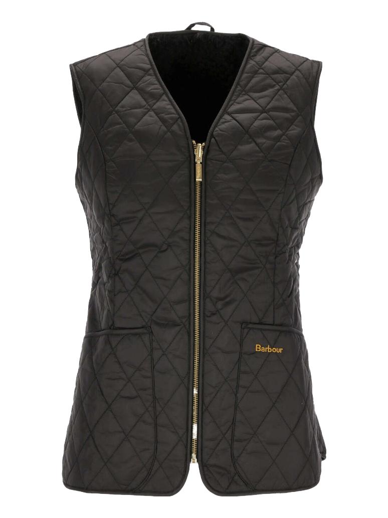 BARBOUR Barbour Zip-Up V-Neck Quilted Gilet