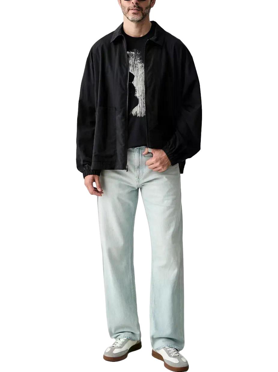 RICK OWENS Sphinx Jumbo Dyed Denim Jacket