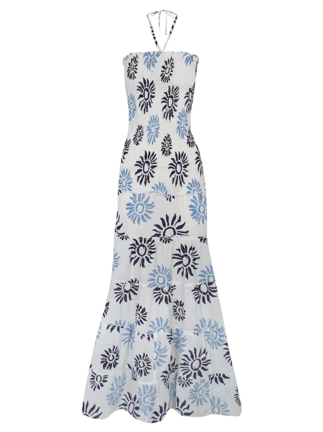 V. CHAPMAN V. Chapman Chiffon Maxi Dress