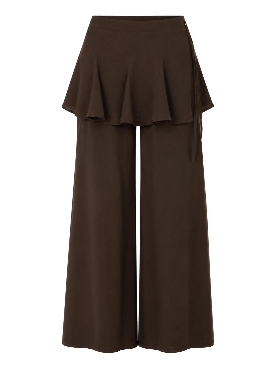 ROWEN ROSE Pleated Trousers