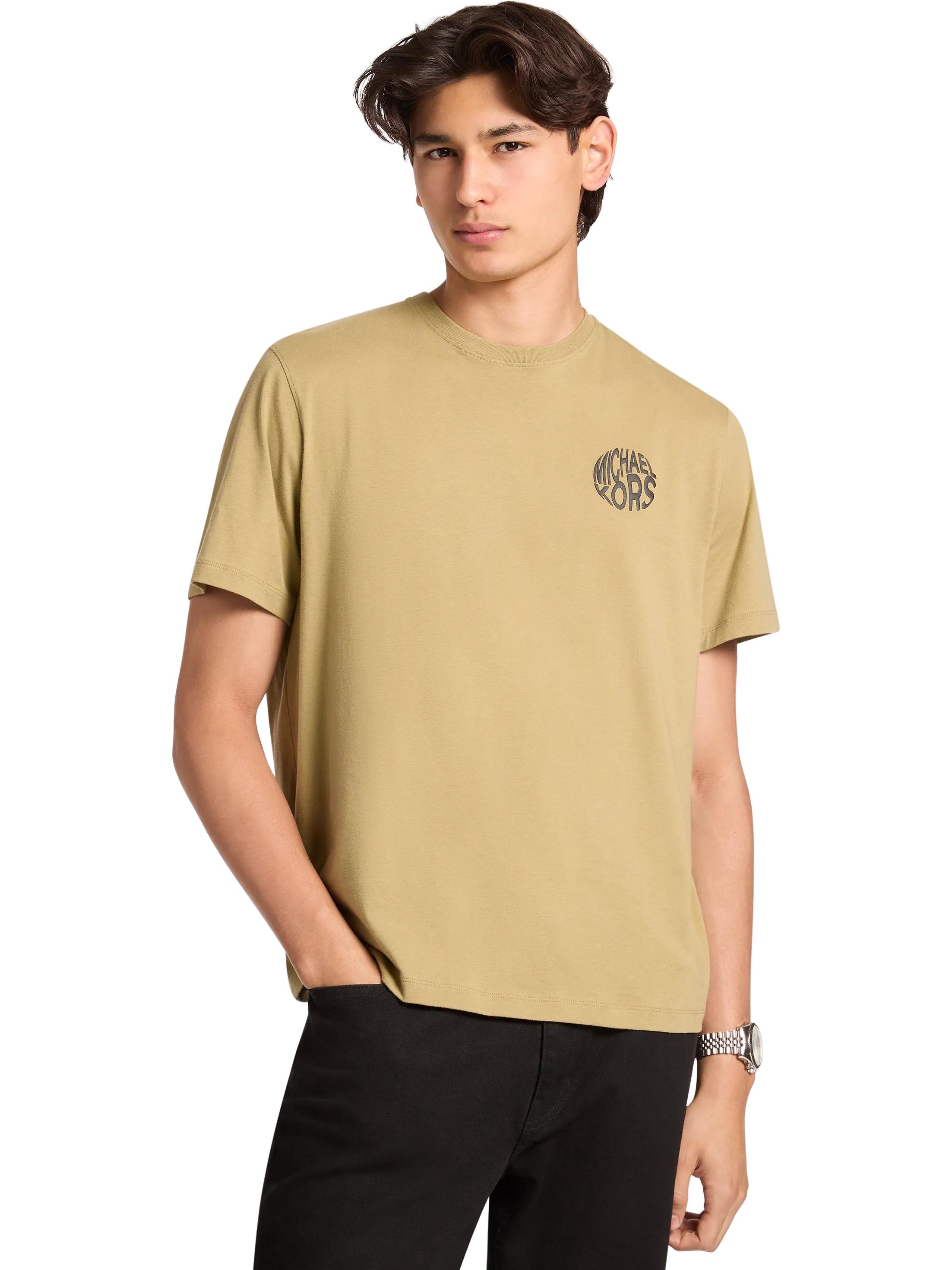 MICHAEL KORS graphic logo cotton jersey t-shirt
