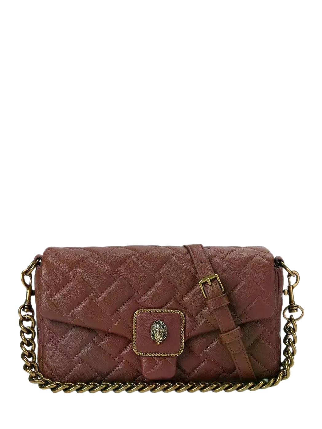 KURT GEIGER Kurt Geiger London Pimplico Quilted Shoulder Bag with Eagle Plaque
