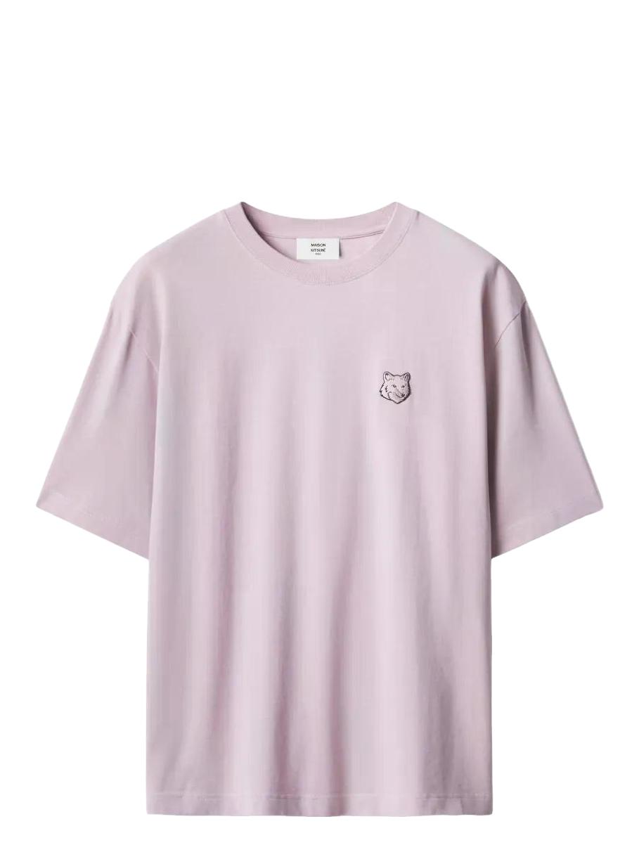 MAISON KITSUNÉ fox head patch t-shirt