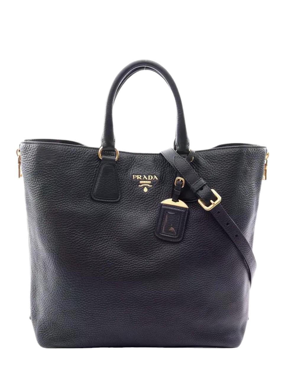 PRADA Prada Route Large Leather Bag