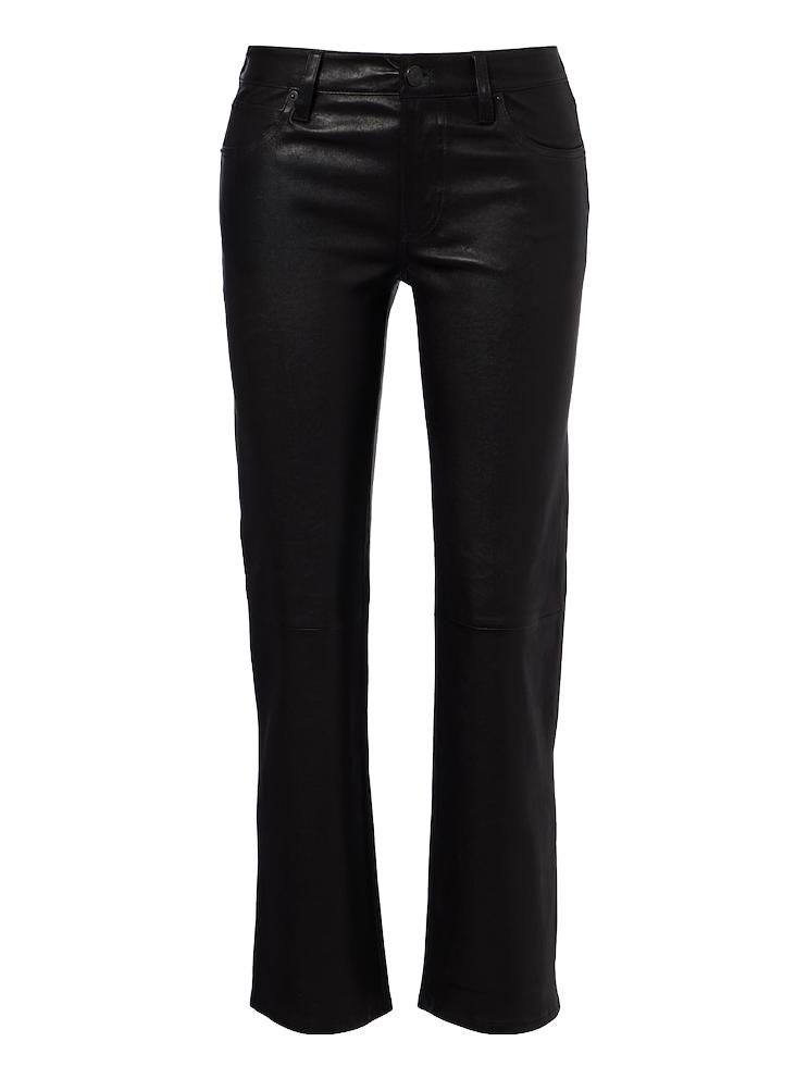 FRAME Frame Cigarette Leather Slim Pants