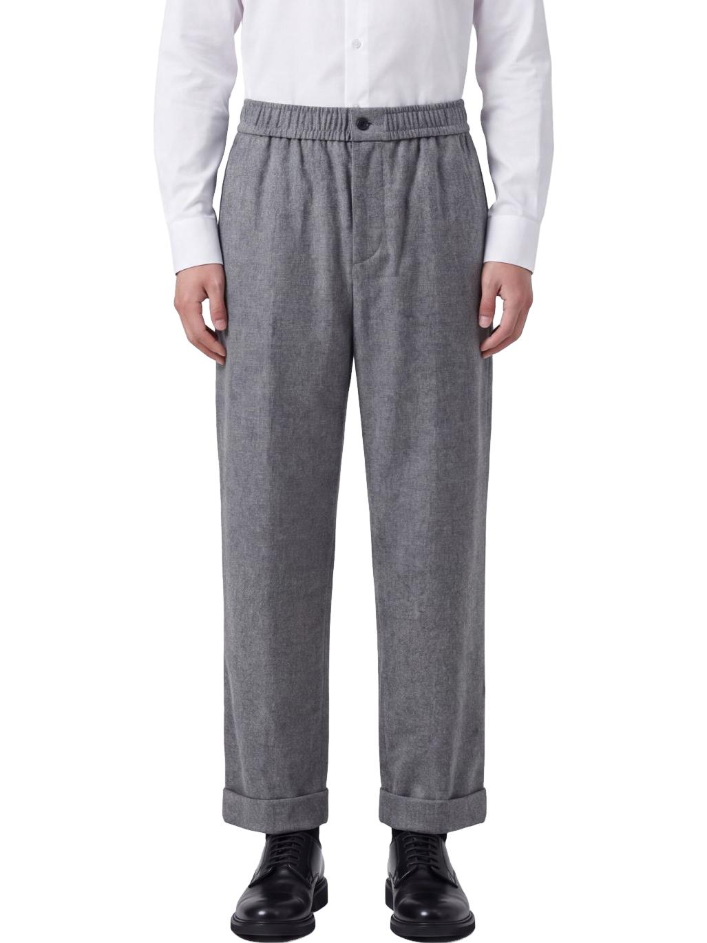 GIORGIO ARMANI Giorgio Armani Slim Fit Virgin Wool and Cashmere Trousers