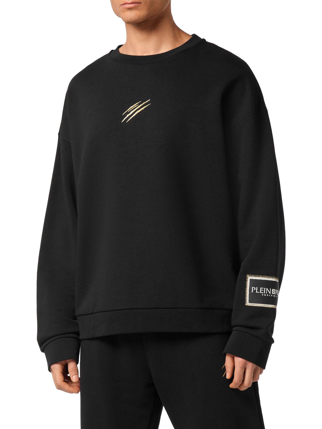 PLEIN SPORT logo-print cotton t-shirt