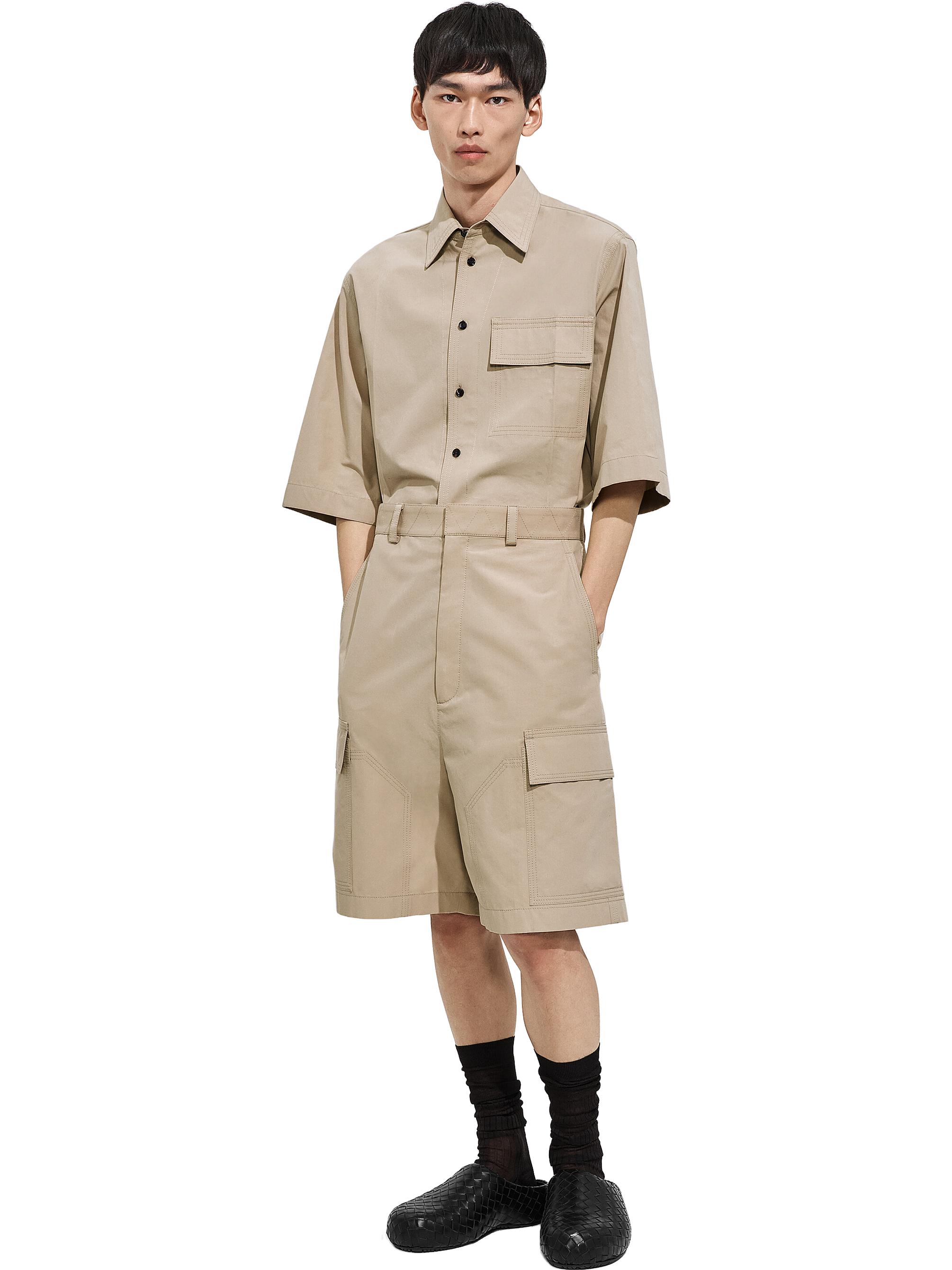 BOTTEGA VENETA Bottega Veneta Cotton Toile Cargo Shorts