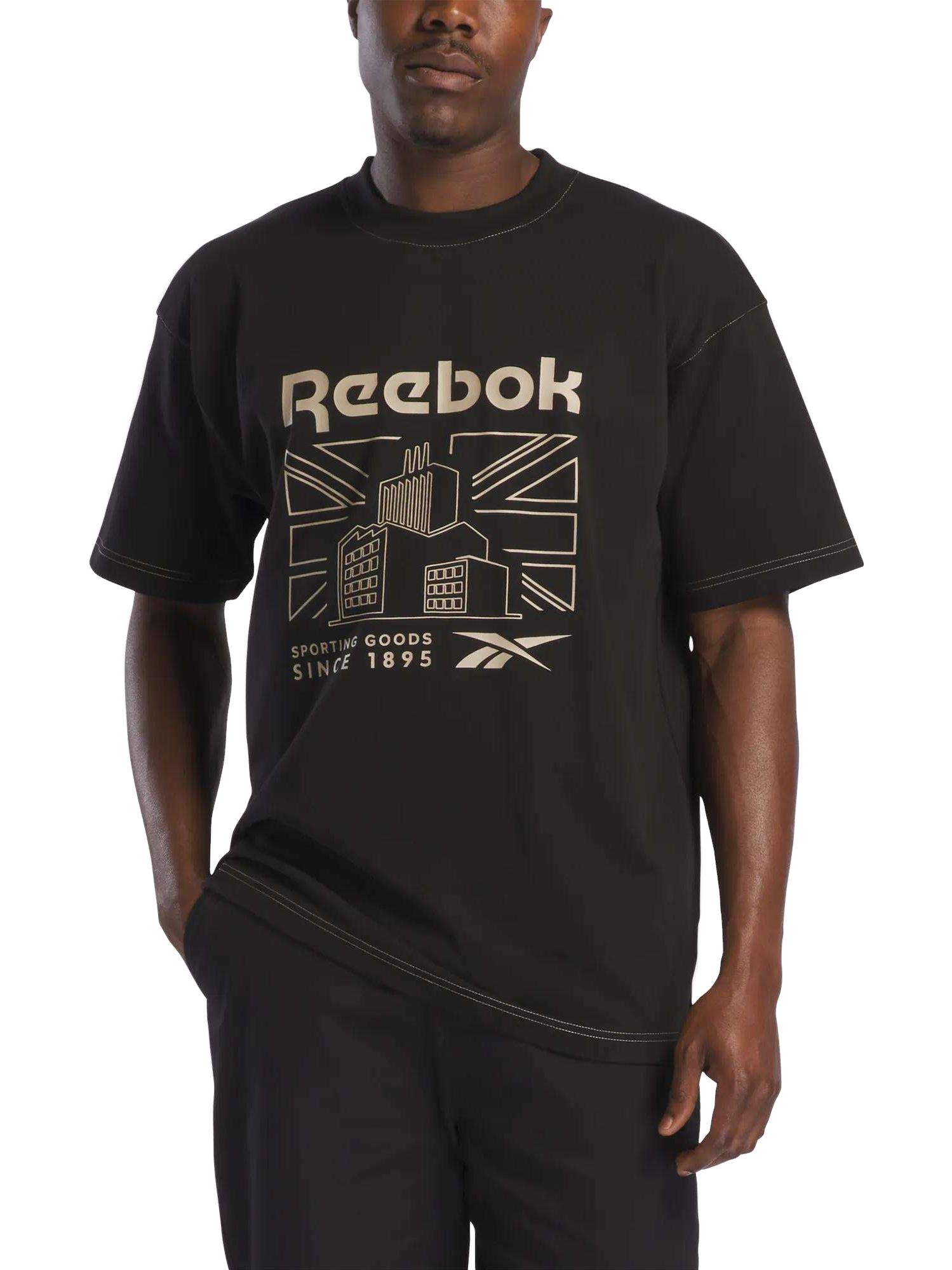 REEBOK big graphic t-shirt