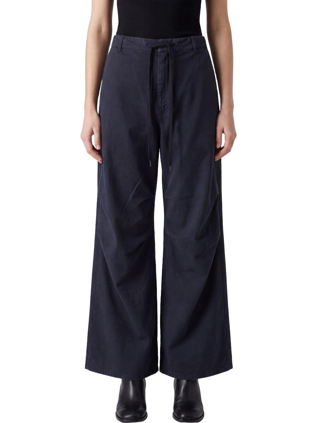 MAISON MARGIELA MM6 Maison Margiela Wide Leg Cotton Trousers
