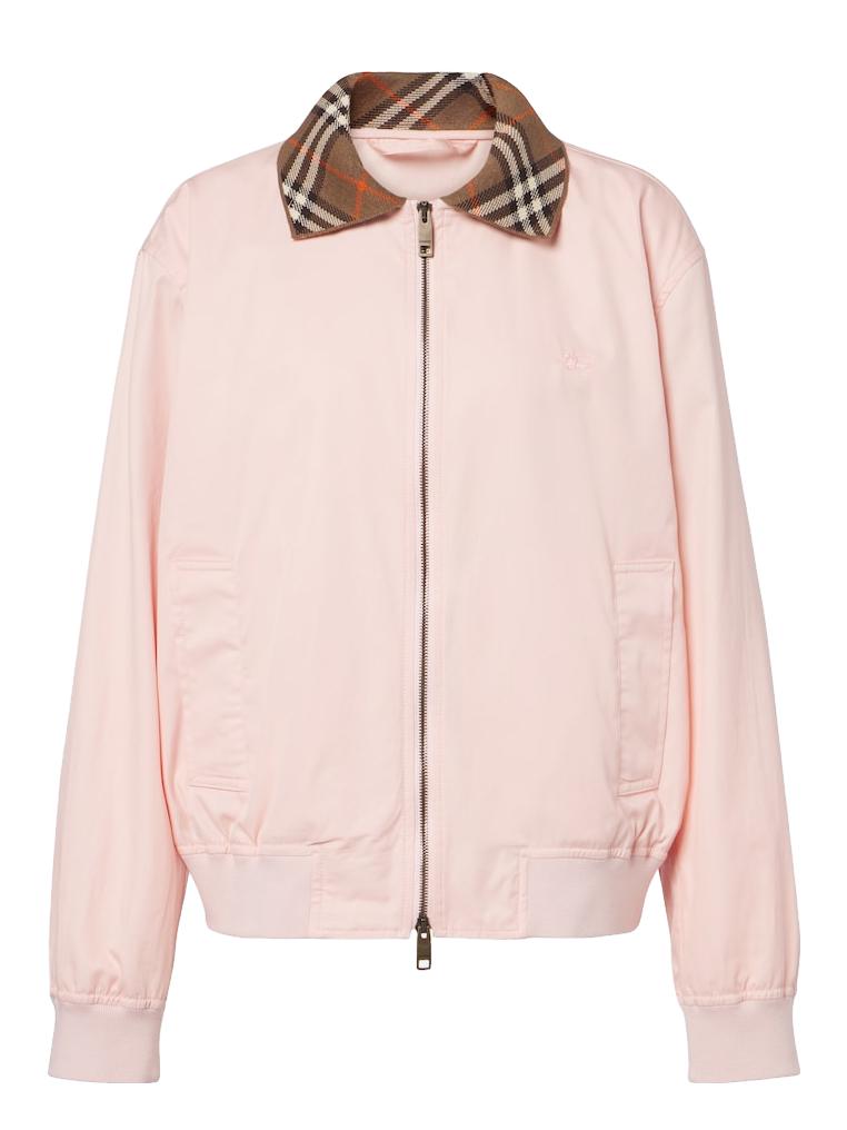 BURBERRY Burberry Check Cotton Blouson Jacket