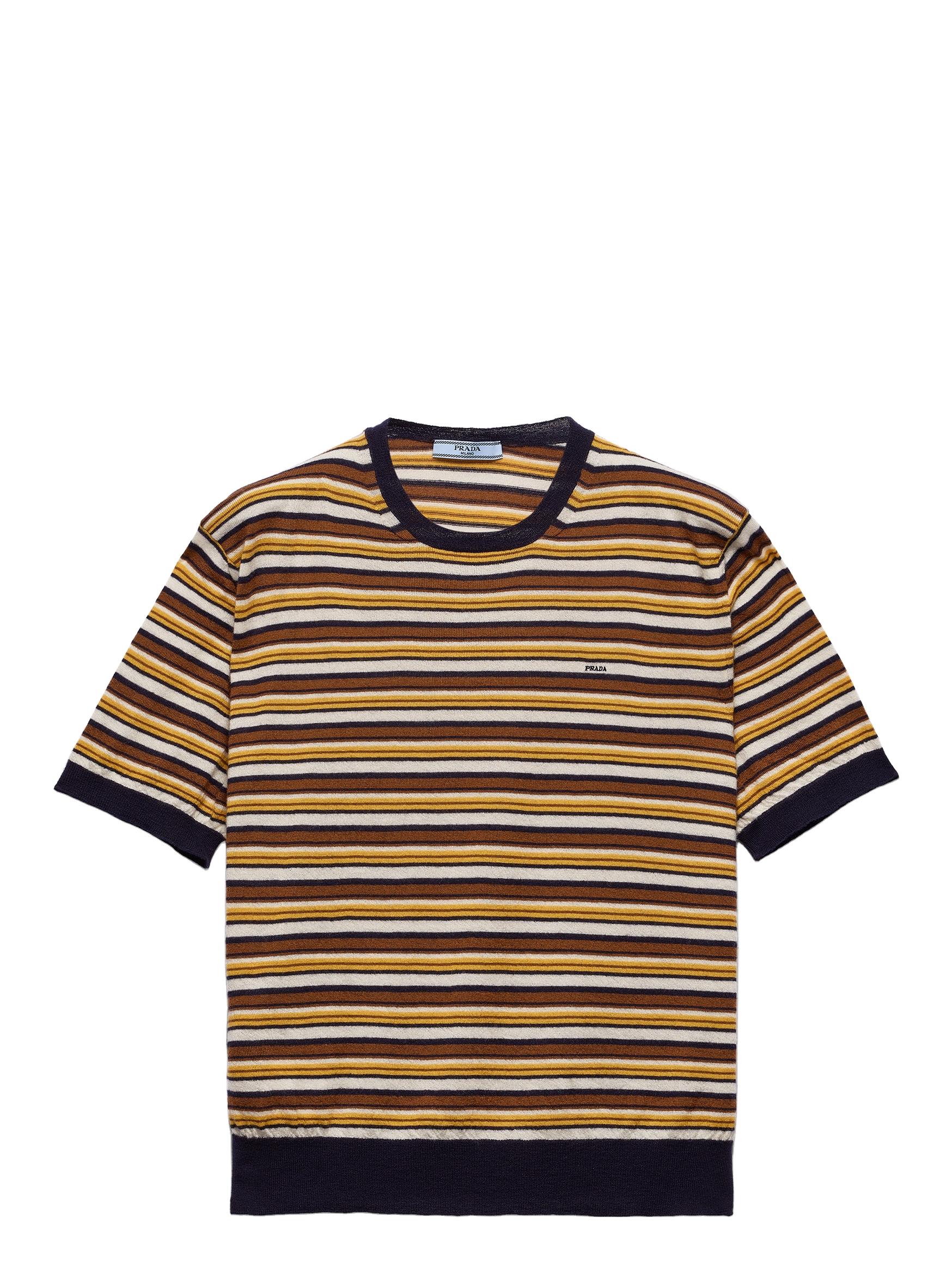 PRADA Prada Striped Cashmere Sweater