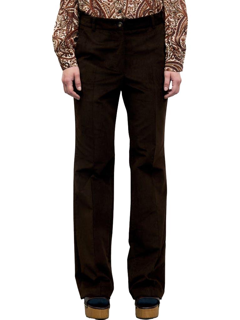 GERARD DAREL Gerard Darel Maby Trousers - Tailored Flare Leg Pants