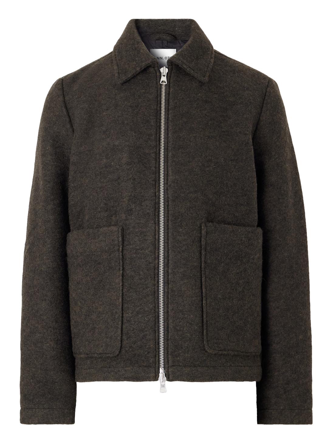 NN07 NN07 Brushed Wool-Blend Jacket