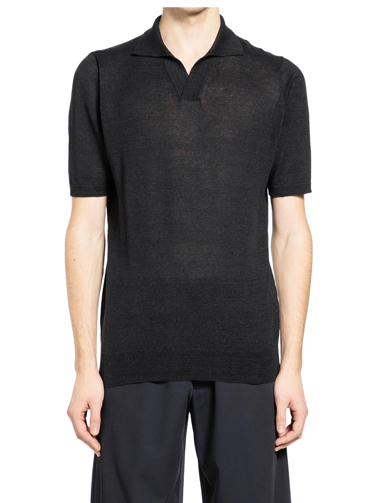 LARDINI Short-sleeved polo shirt