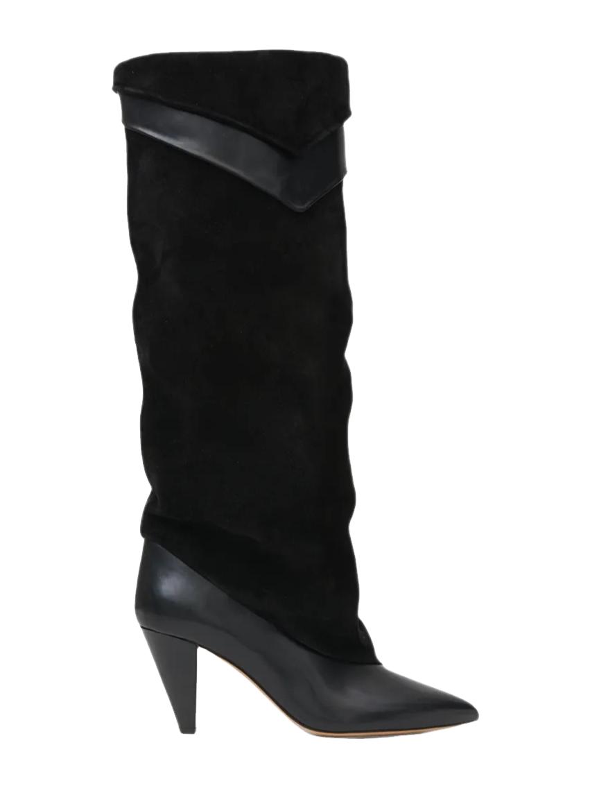 ISABEL MARANT ÉTOILE Isabel Marant Slouchy Cone-Heel Pointed Toe Boots