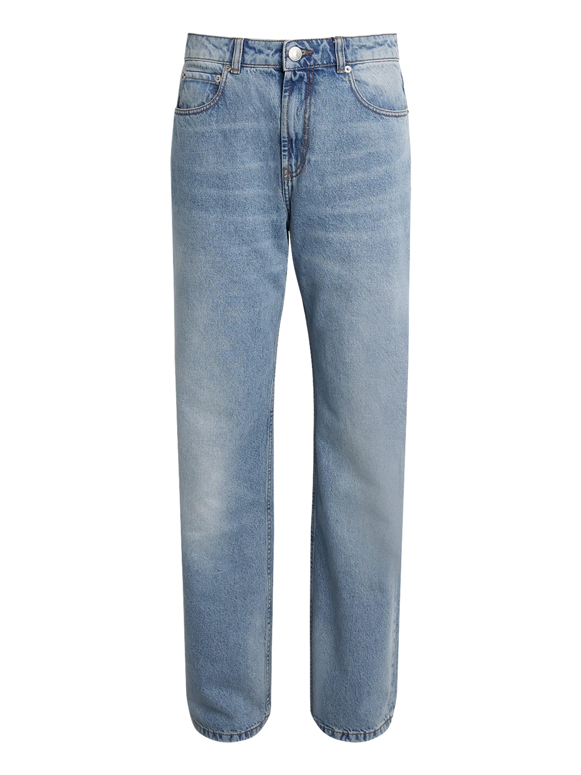 AMI Ami Paris Mid-Rise Straight Jeans