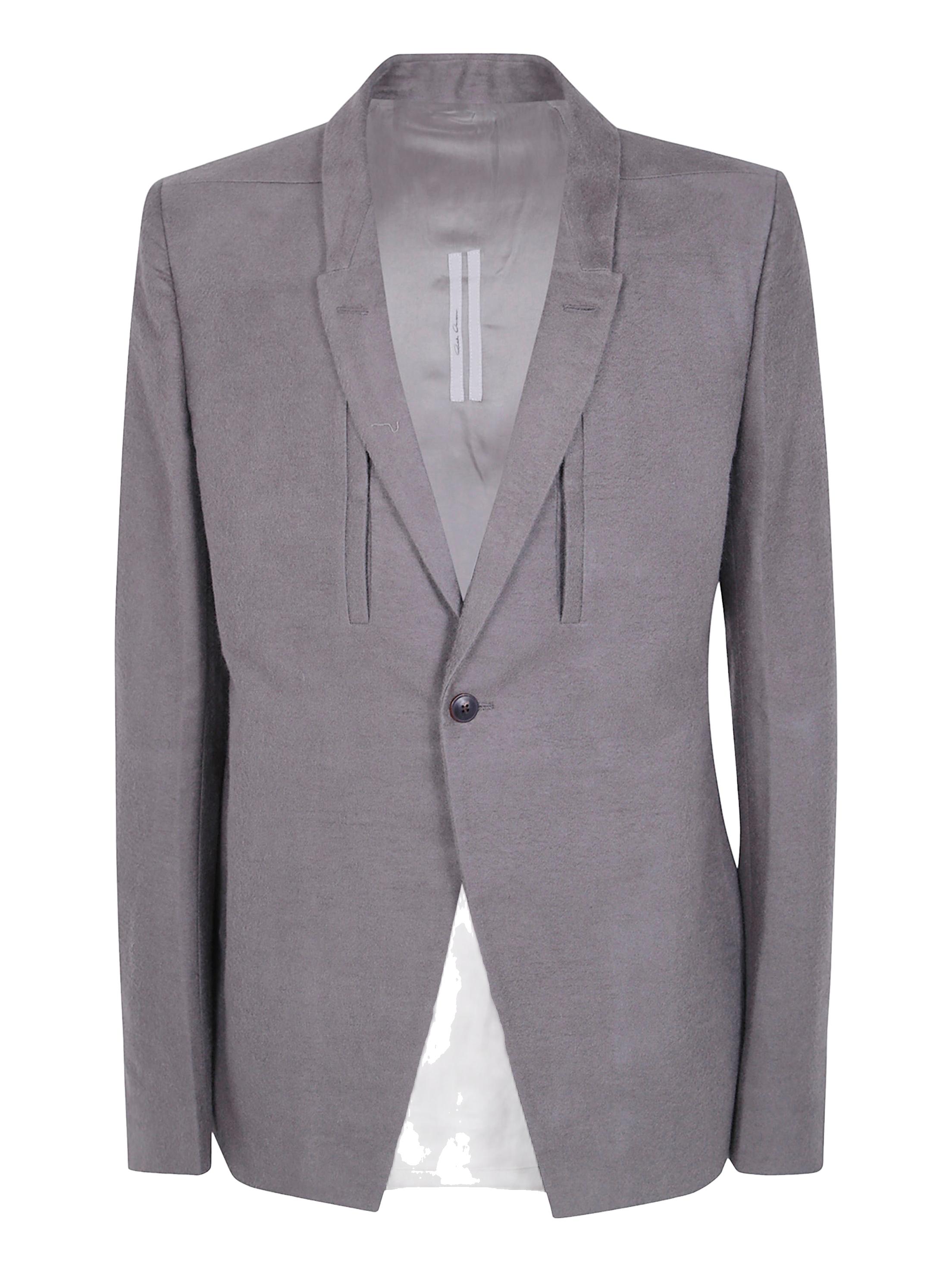 YOHJI YAMAMOTO Yohji Yamamoto Logo-Print Wool Hooded Jacket