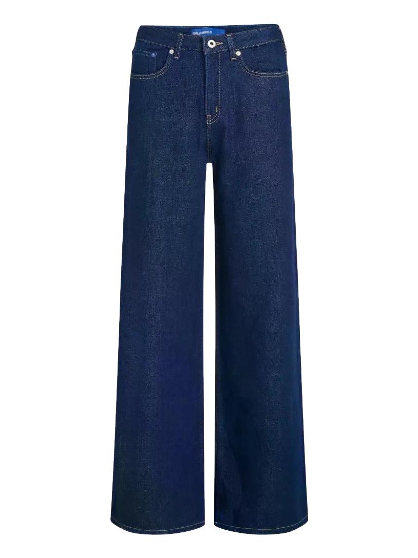 KARL LAGERFELD Karl Lagerfeld Jeans High-Waisted Wide-Leg Jeans