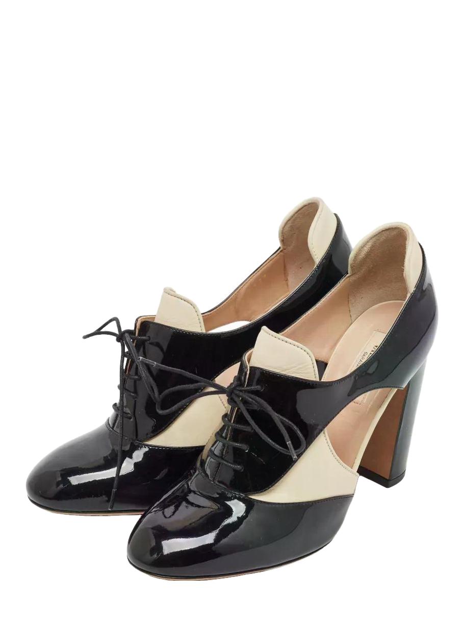 AMI 90mm Pointed-Toe Lace-Up Ankle Boots