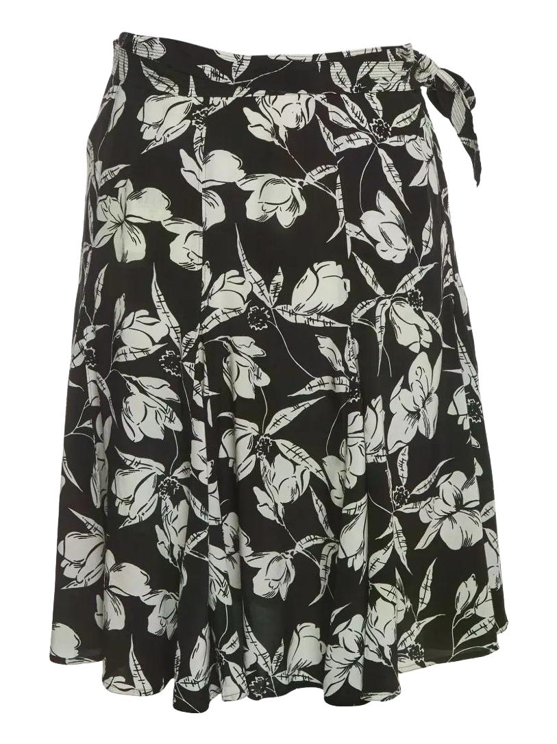 POLO RALPH LAUREN Polo Ralph Lauren Vintage Mini Floral Print Wrap Skirt