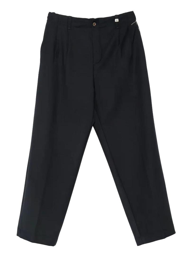 MYTHS Myths Pleated Front Wide-Leg Trousers