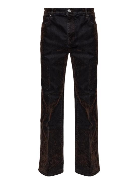 VERSACE corduroy velvet blouson