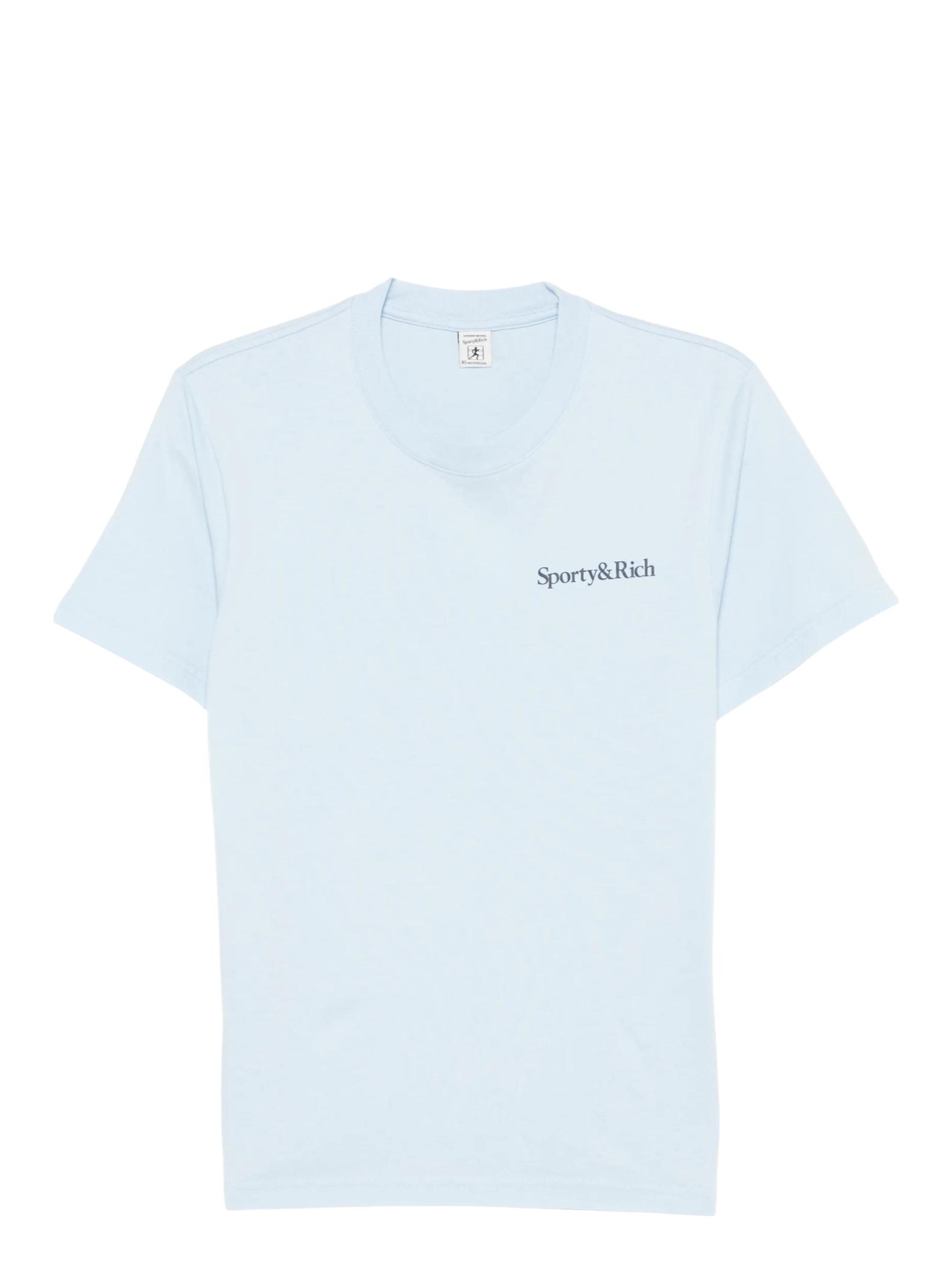 MARTINE ROSE Striped V-Neck T-Shirt