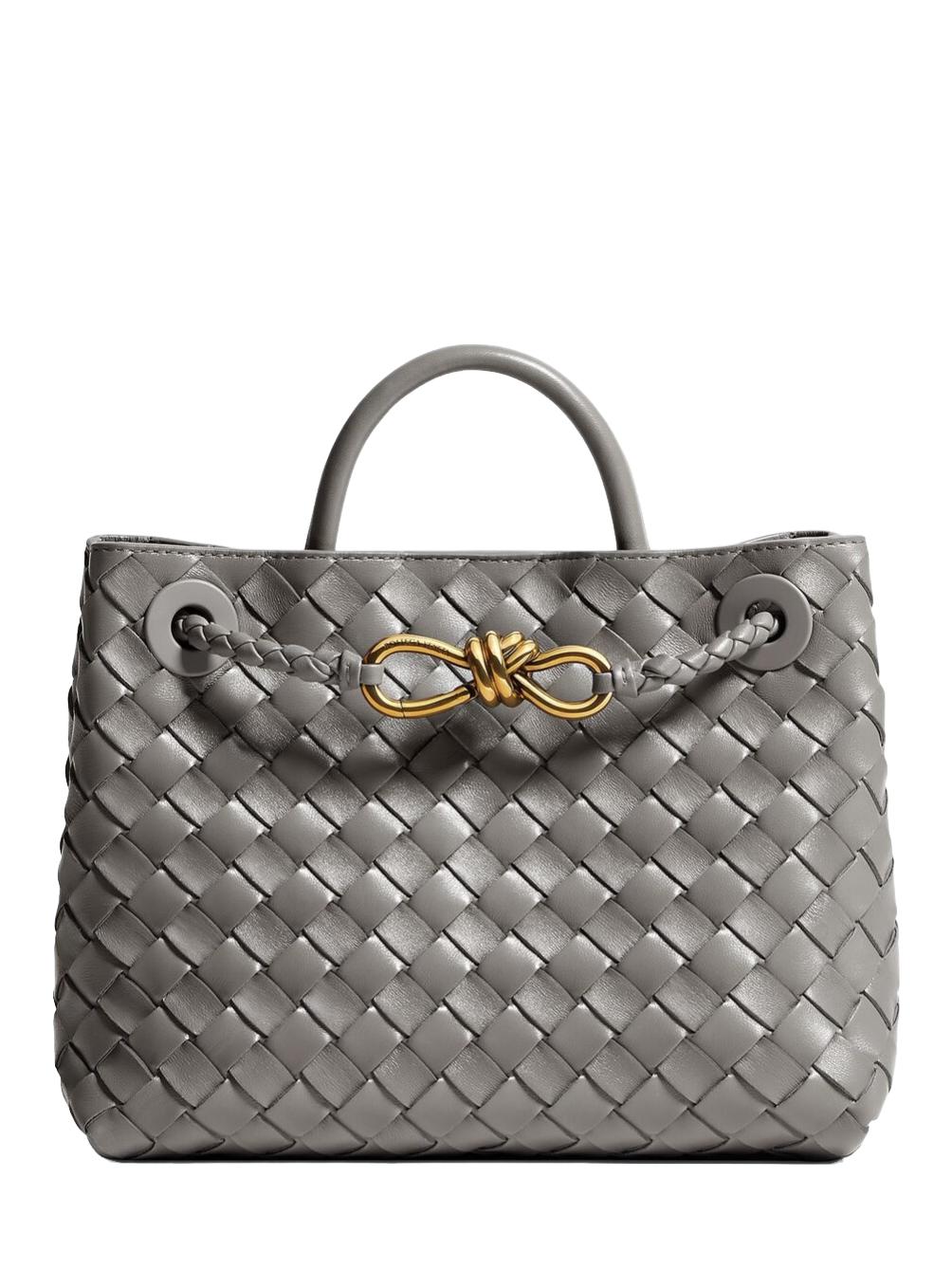 BOTTEGA VENETA Andiamo Intrecciato Top Handle Bag