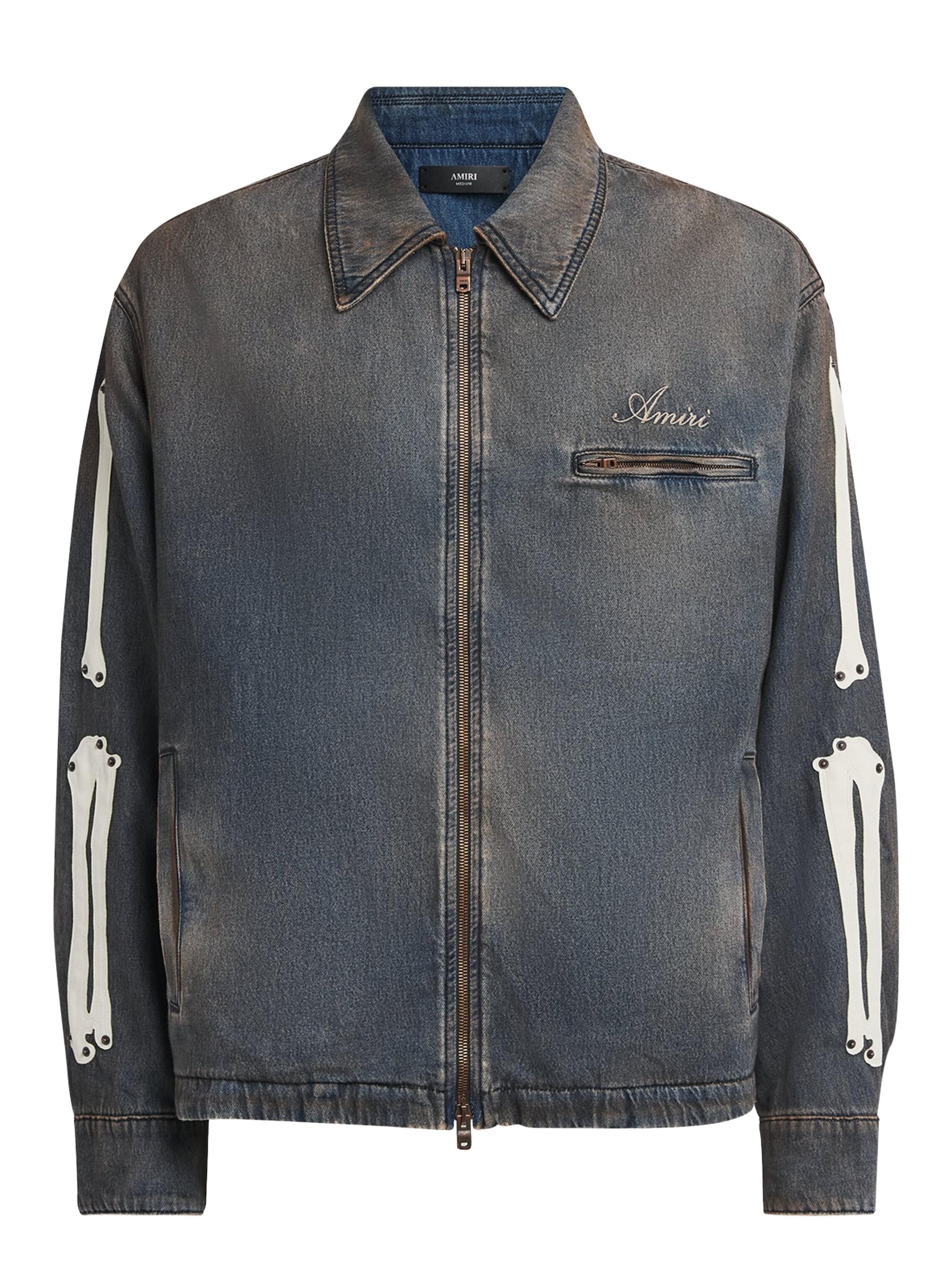 AMIRI Amiri Lea Bones Denim Jacket