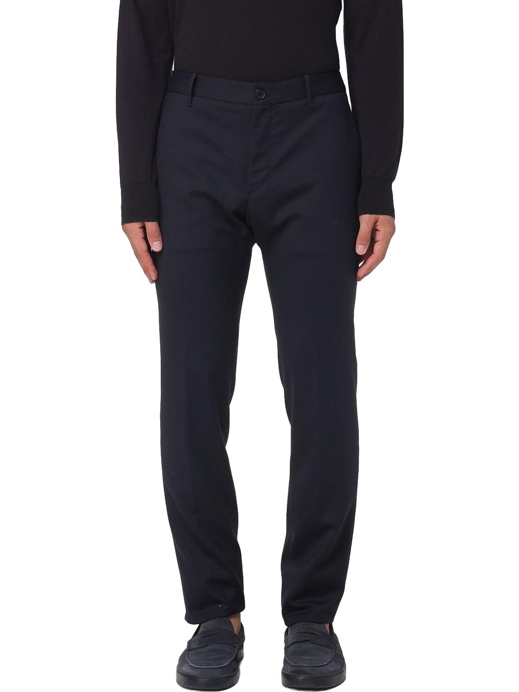 INCOTEX Incotex Slim Fit Tailored Trousers in Stretch Wool Blend
